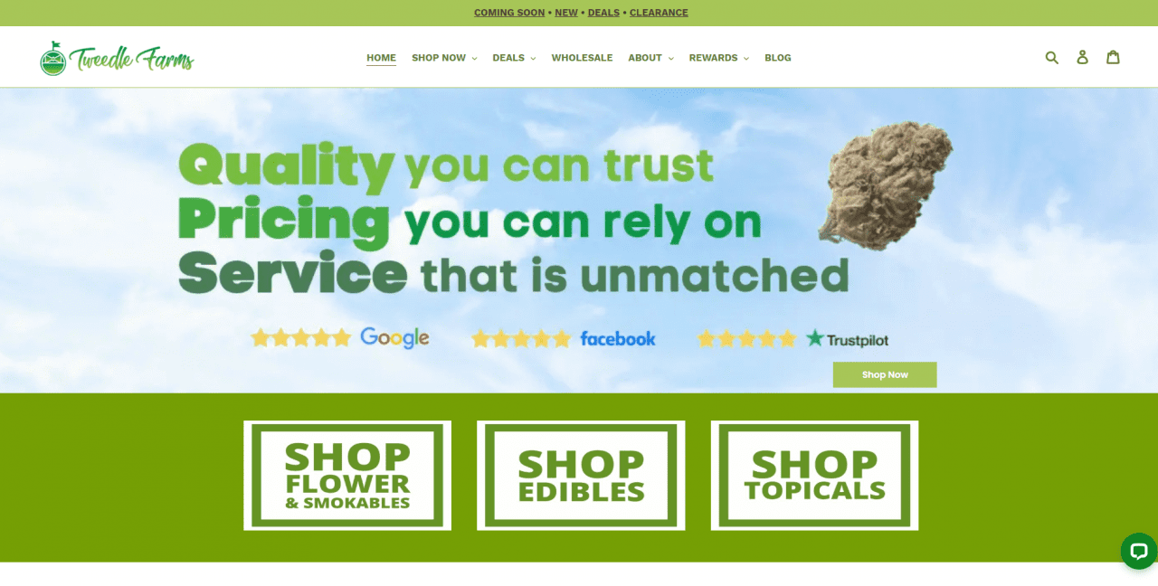 Tweedle Farms Affiliate Program | CBDAffs - The CBD Affiliate Network